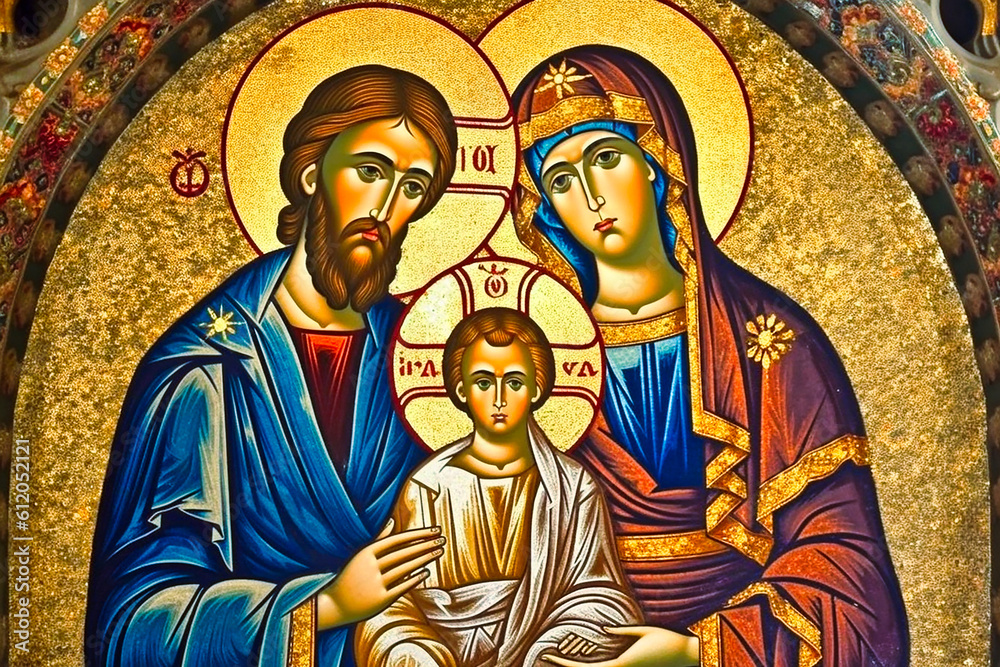 Photo & Art Print Biblical representation of jesus christ in Byzantine ...