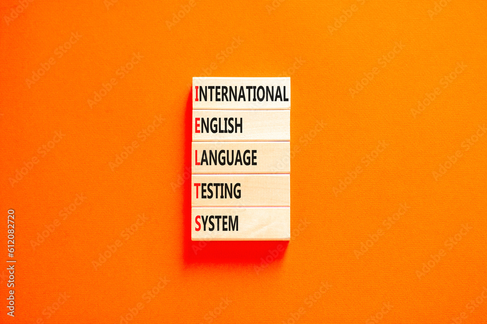 IELTS symbol. Concept words IELTS international english language ...