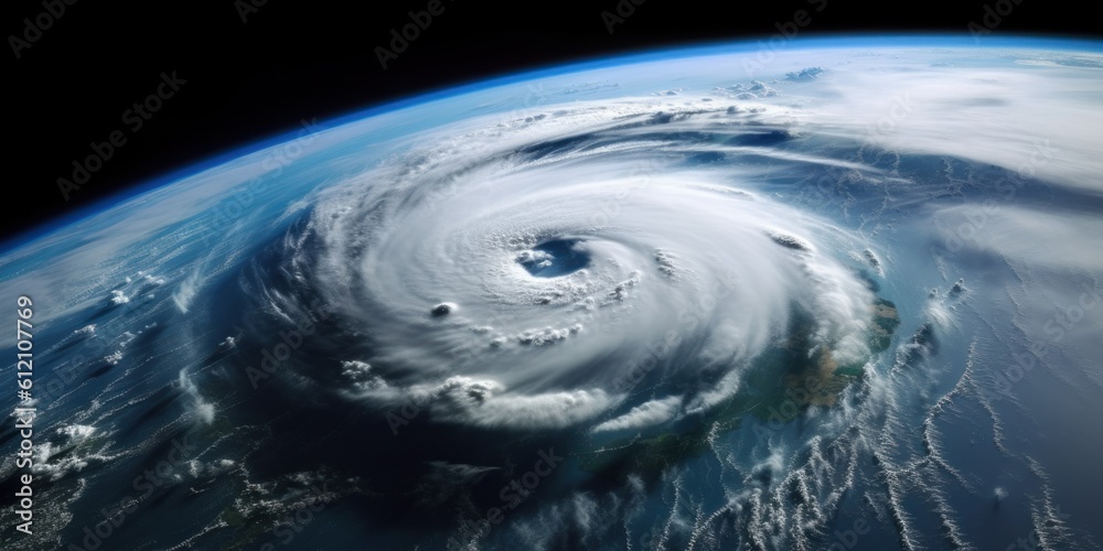 tornado problem ecology photo from space a huge rain cyclone on the ...