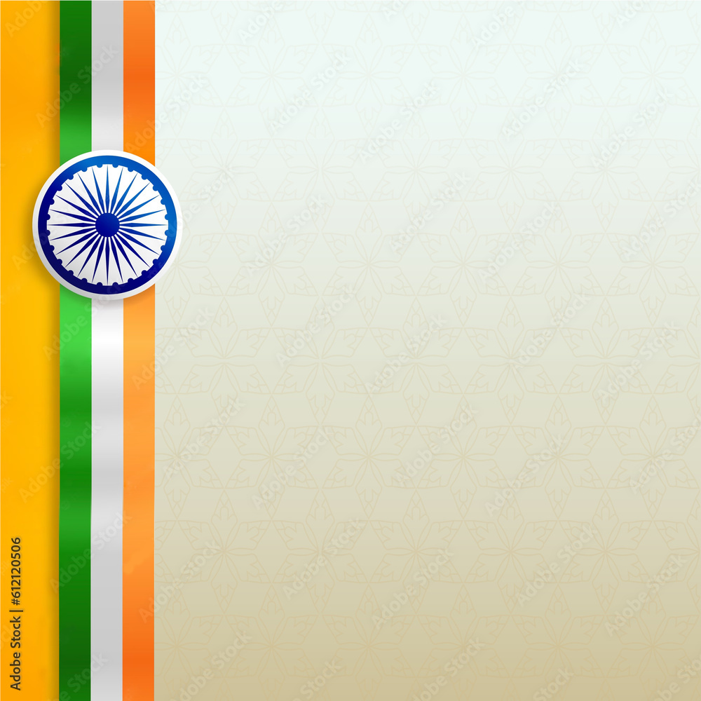 Design Template .Illustration for Happy Independence Day of India. 15th ...