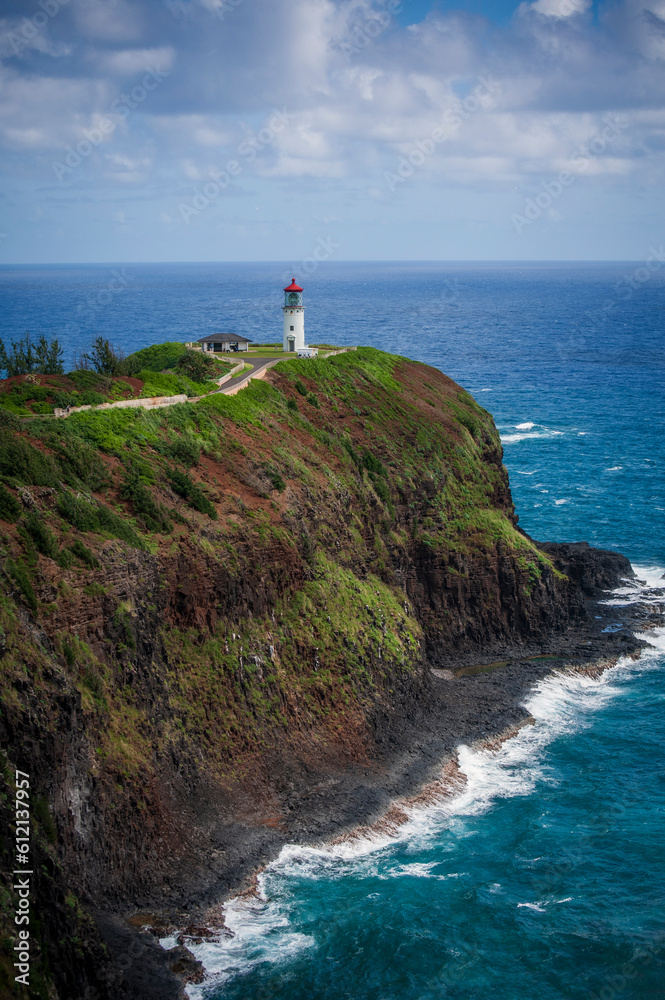 Kilauea Point Lighthouse and National Wildlife Refuge, Kauai, Hawaii ...