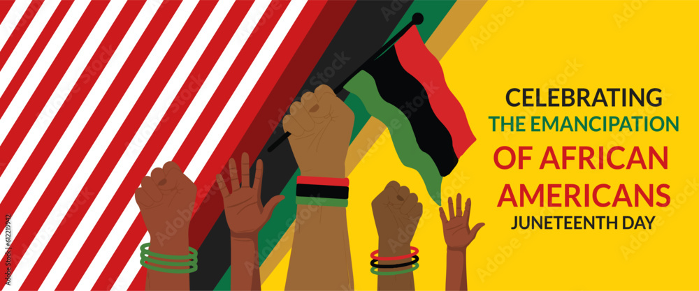 Juneteenth, Freedom Day in the United States of America. June 19, 1865 ...