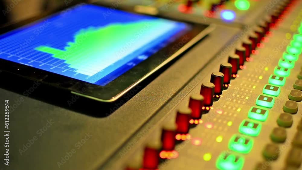 Professional Music Studio Equipment Sound Recording Studio music mixer ...