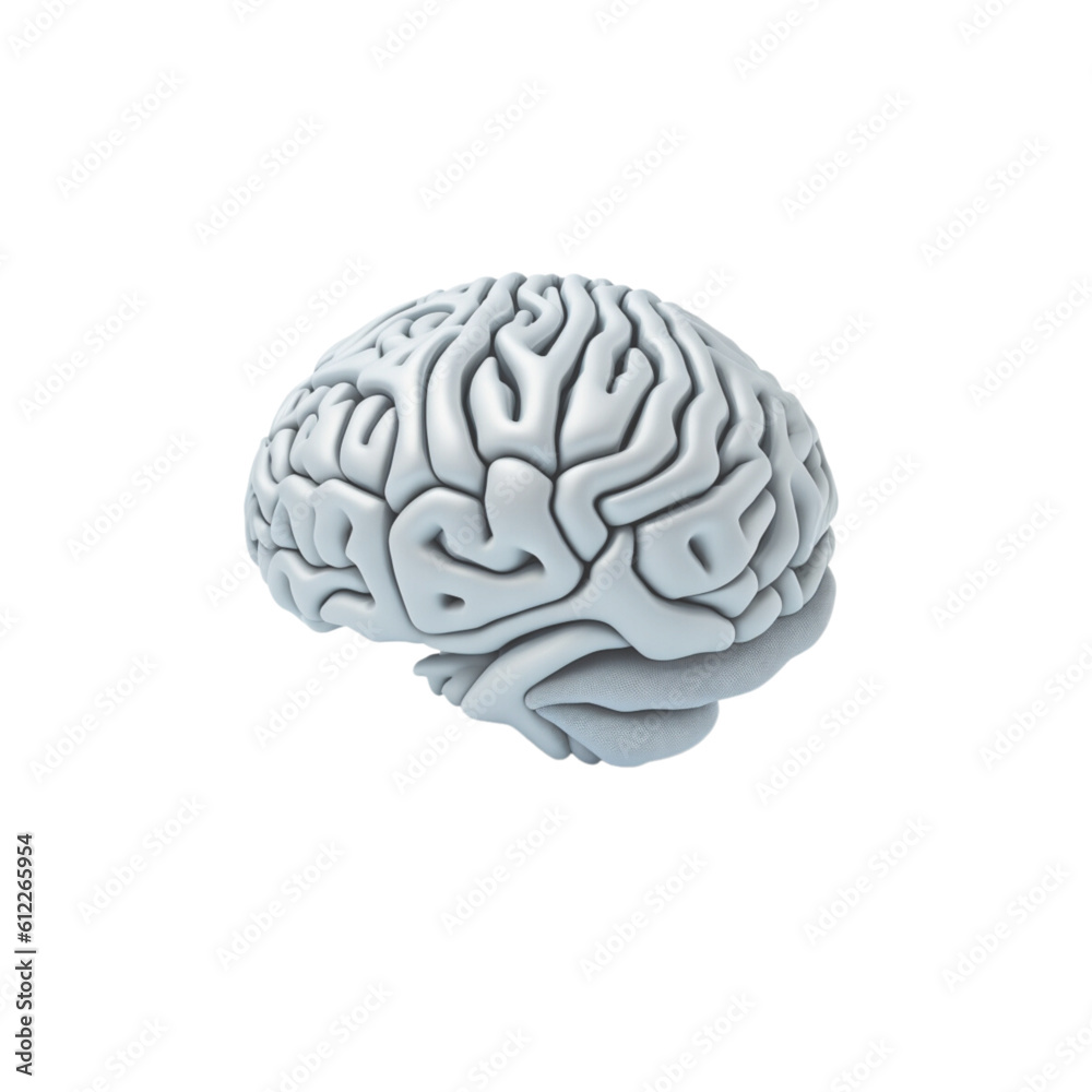 Human brain isolated, Human brain clipart isolated, Brain isolated ...