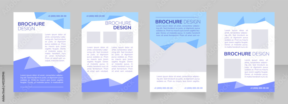 Language program promotion blank brochure layout design. Study abroad ...