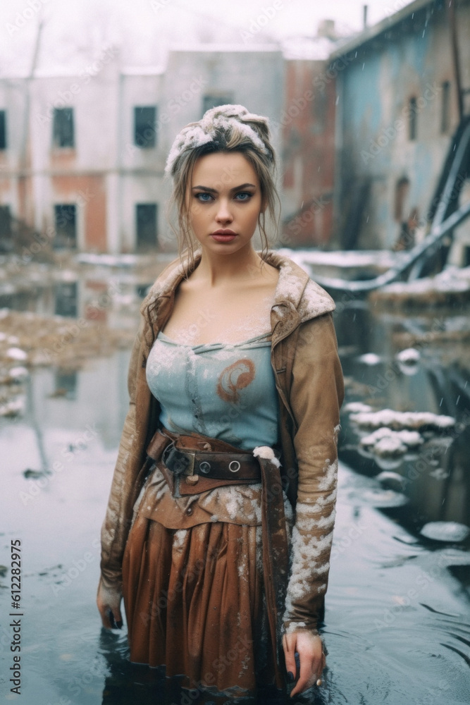 An abstract portrait of princess from a children fairy tale, updated ...