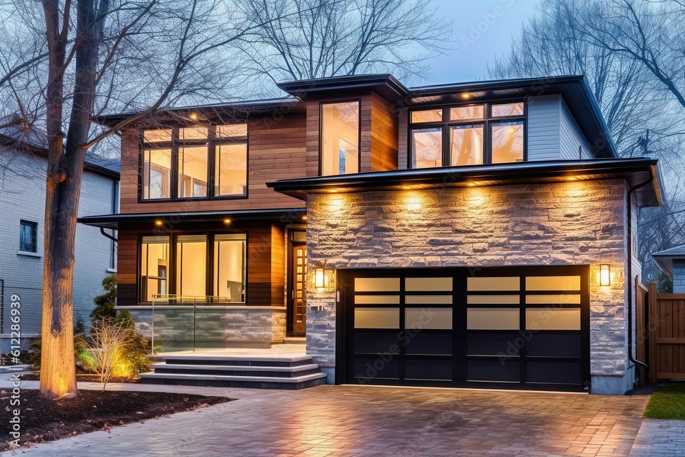 Cutting-Edge Architecture Meets Natural Stone Cladding and Light Green ...