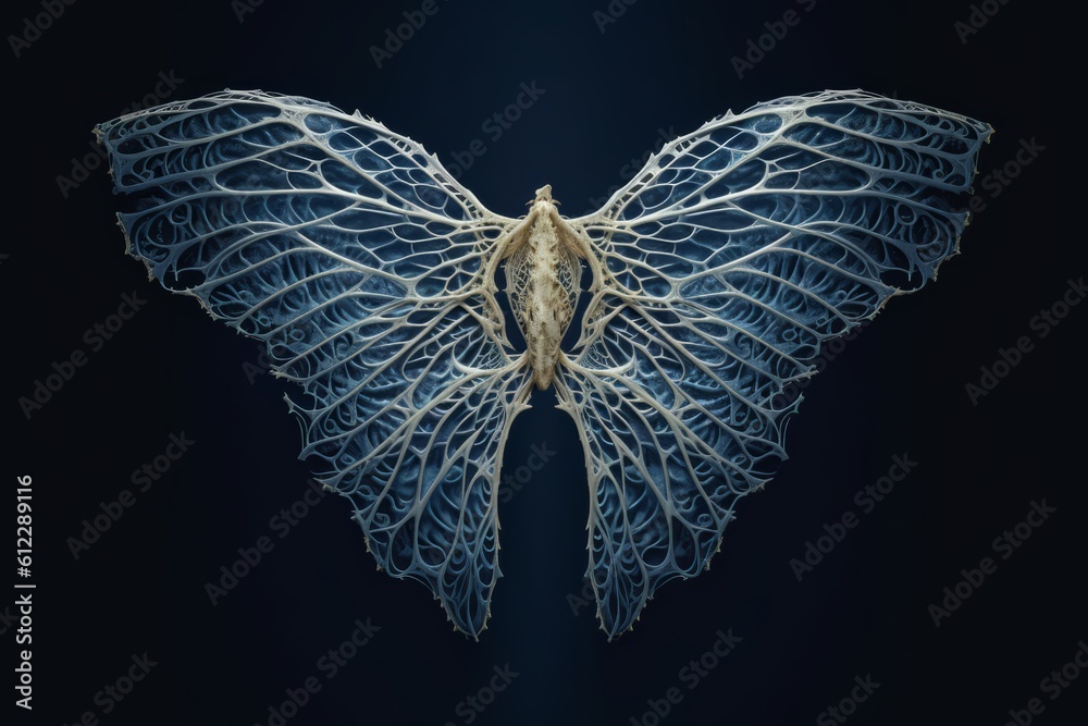 Beautiful Angel wings flying creature bird wings, feather wings Created ...