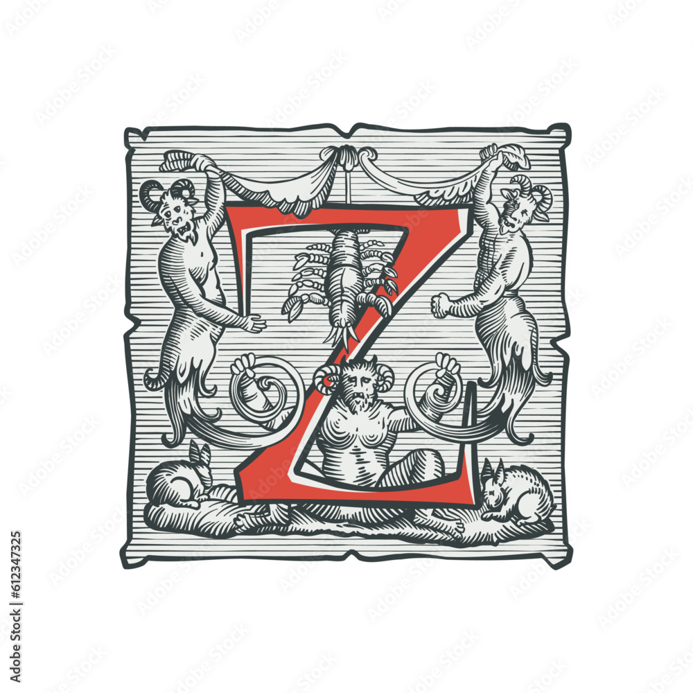 Devil Illustration Medieval