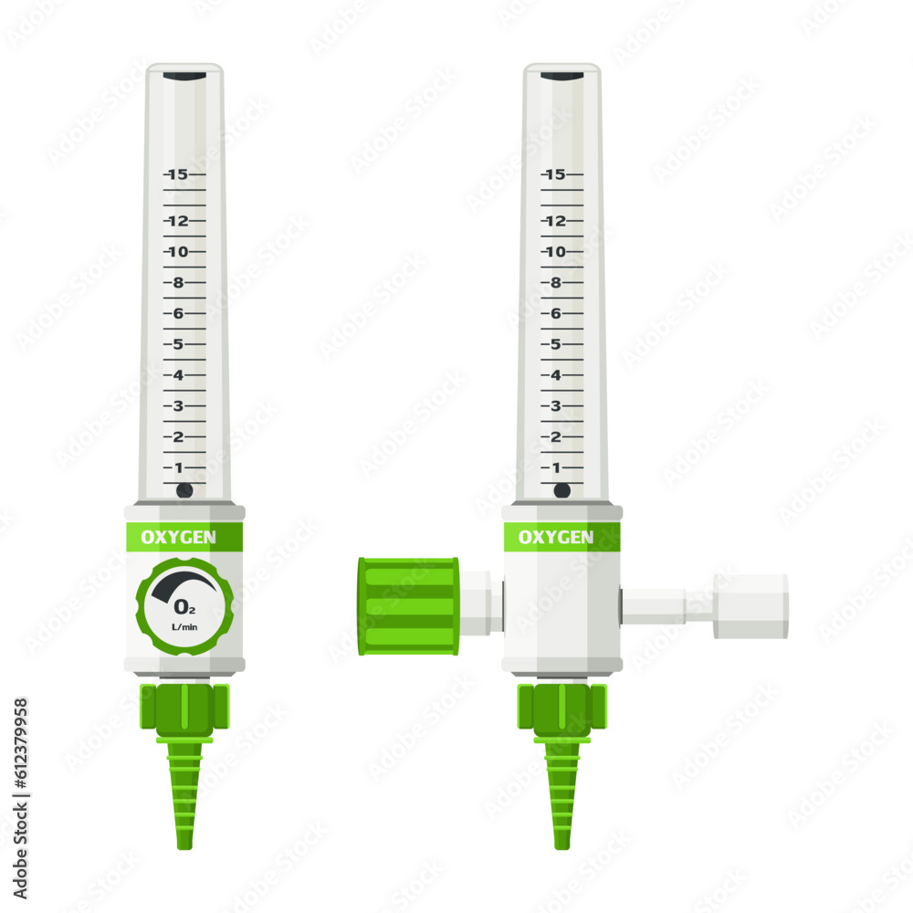 Medical equipment, Oxygen Flow Meter wall mounted central pipeline gas ...