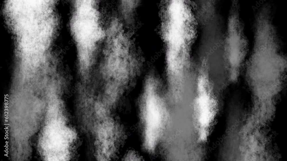 Realistic Cloudy sky animation. Animated Vertical Clouds time-lapse ...