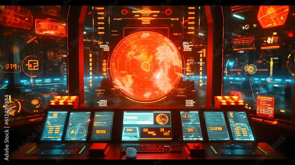 Crisis Averted: Futuristic Bad Alert UI Serves as a Vital Lifeline ...