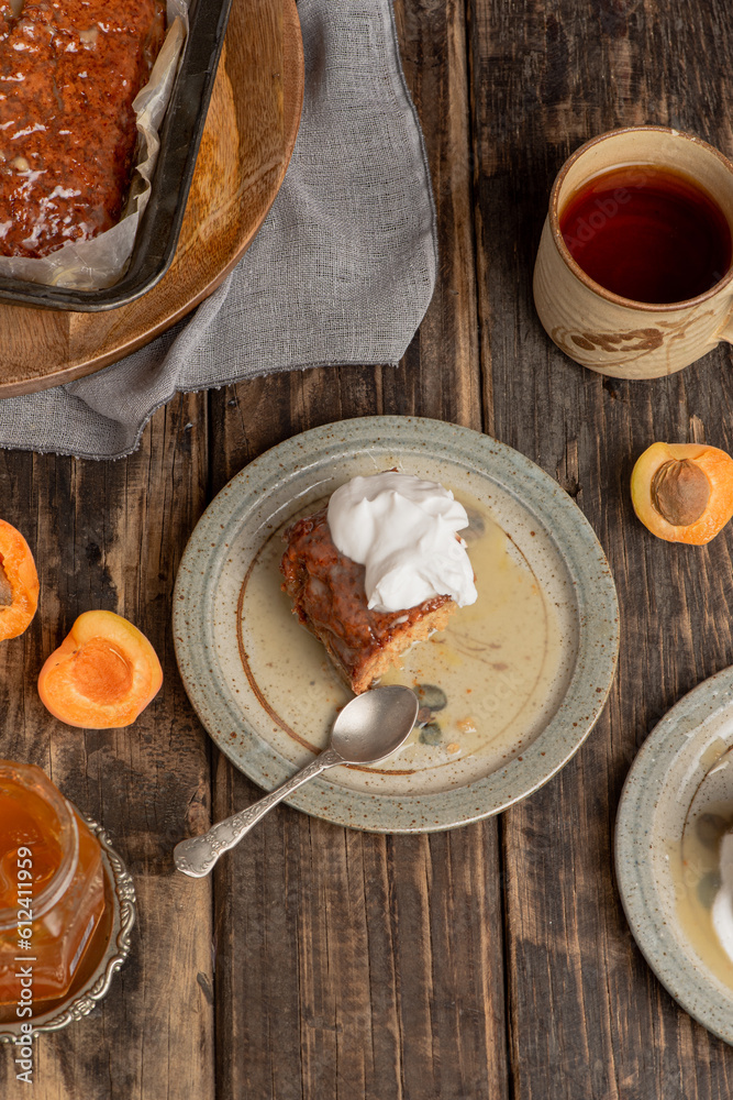 Malva pudding is a traditional South African dessert that is typically ...