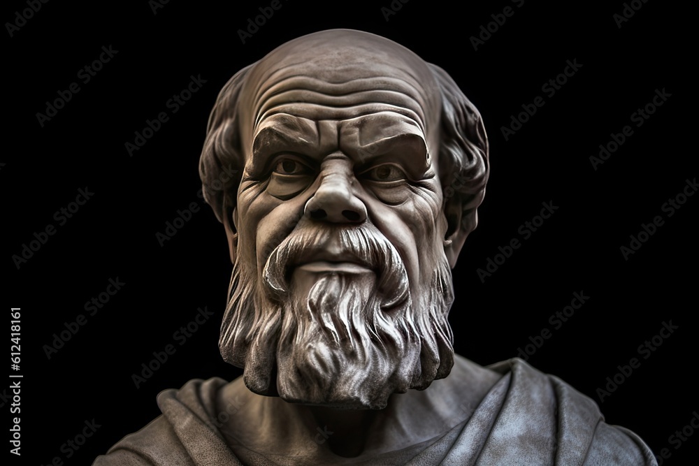 Socrates, Greek philosopher from Athens, founder of Western philosoph ...