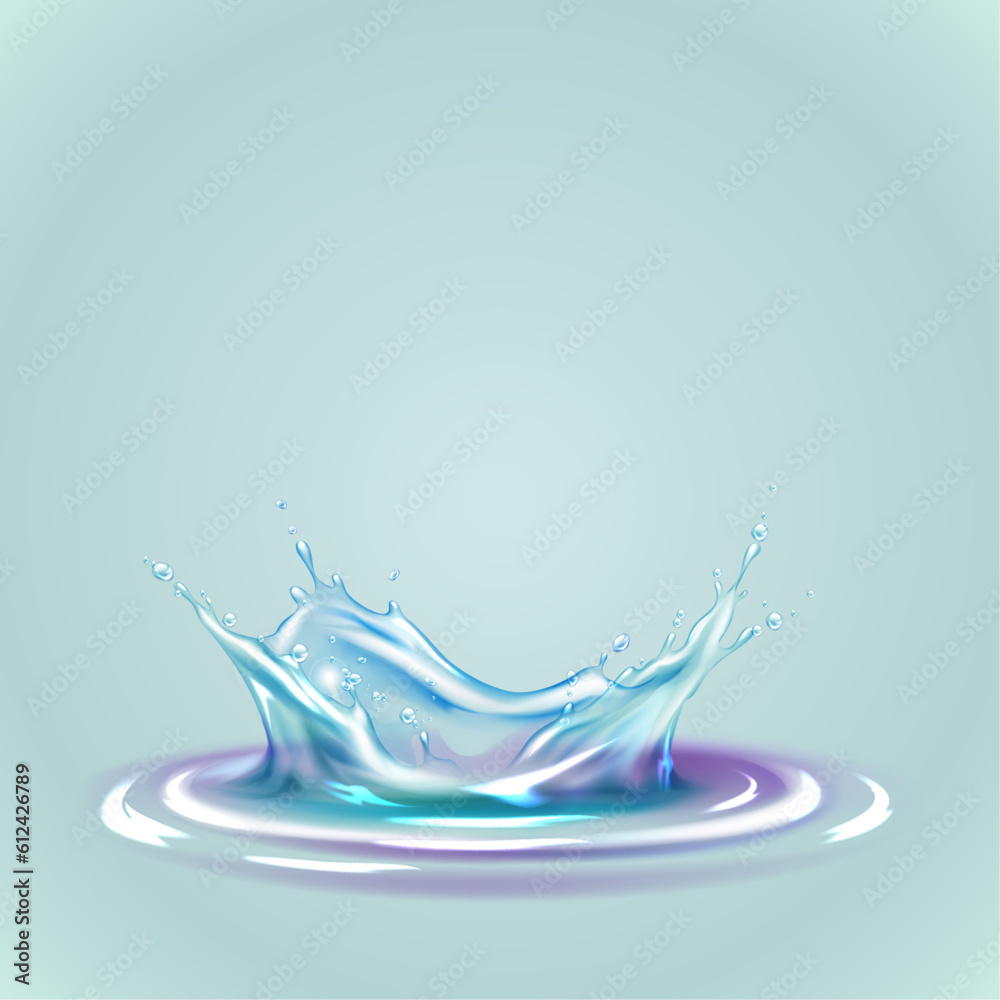 Dynamic Aqua Elements, Special Editable Effect For Design In 3d ...