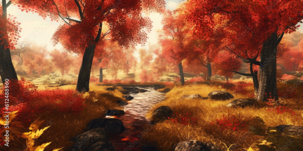 Fall's radiant display comes to life as trees ignite in a vivid ...