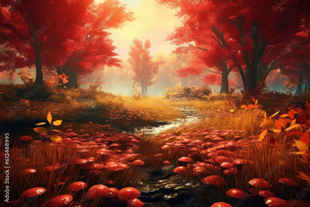 Fall's radiant display comes to life as trees ignite in a vivid ...