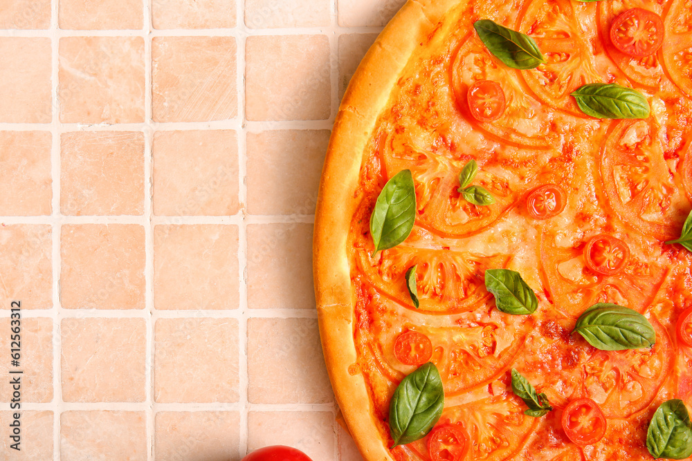 Pizza Tile Wallpaper