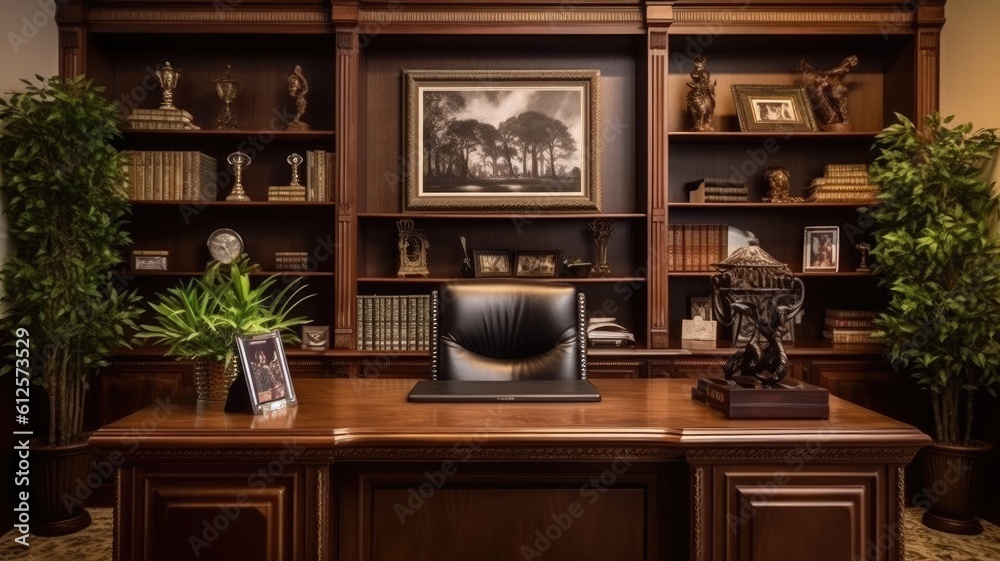 Inspiring office interior design Classic style Corporate Workspace ...