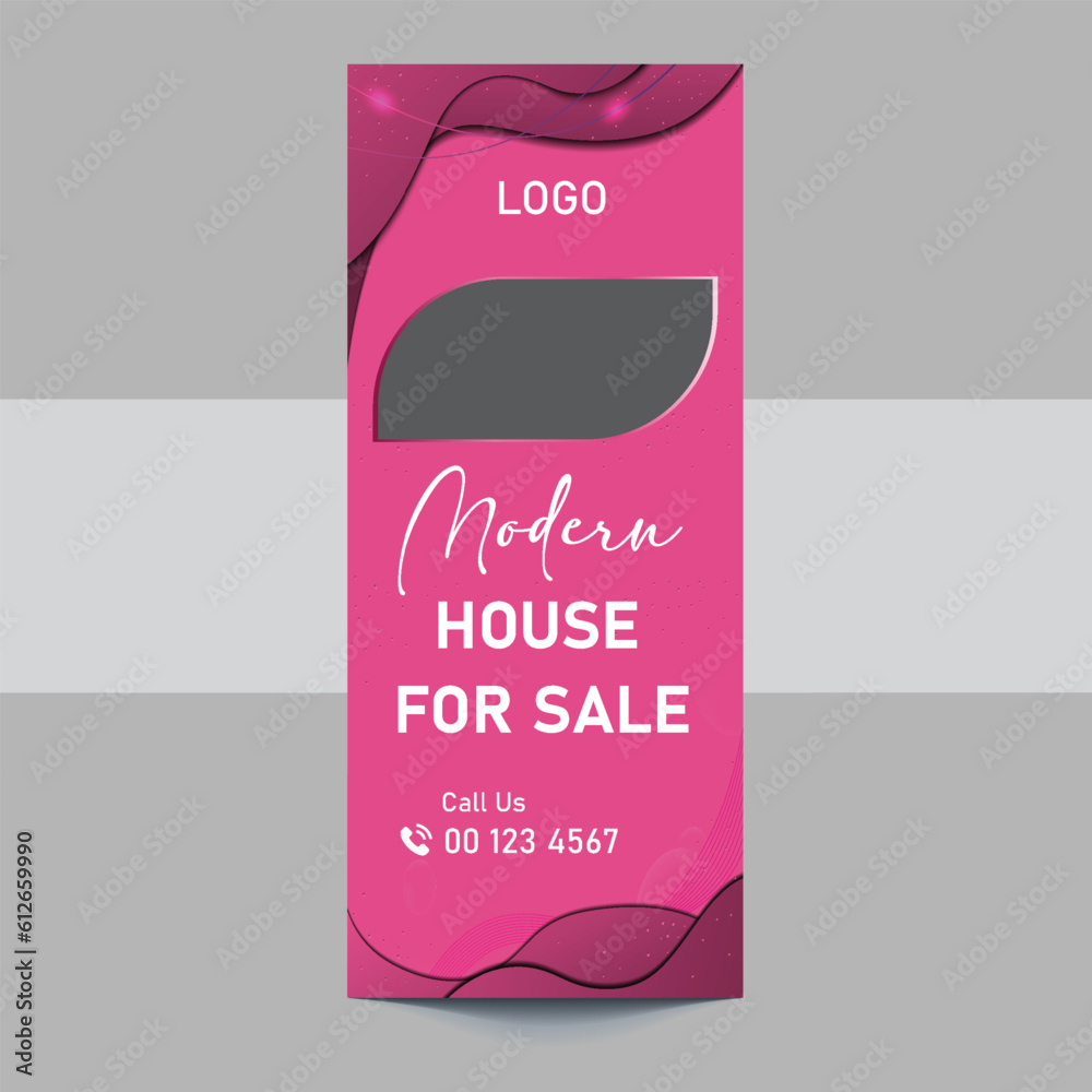 Business Roll Up. Standee Design. Banner Template, Abstract Geometric ...