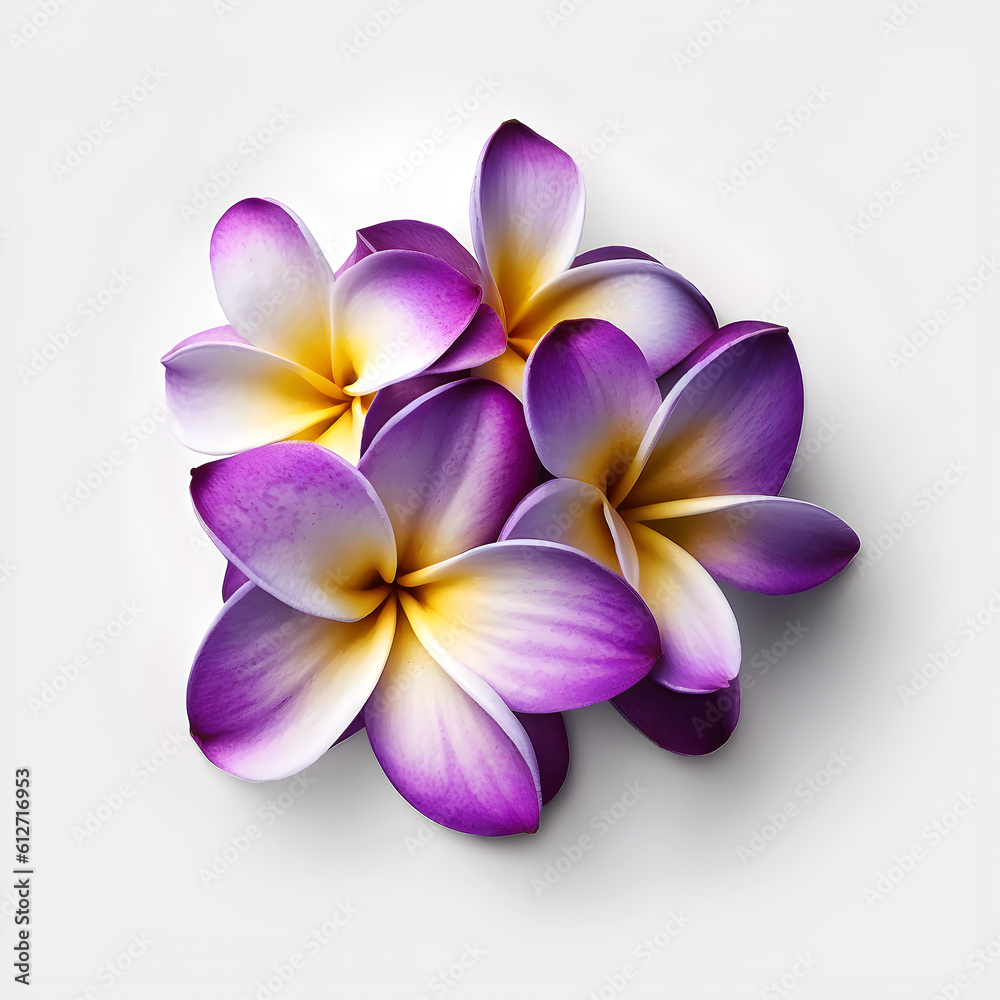 Purple Plumeria