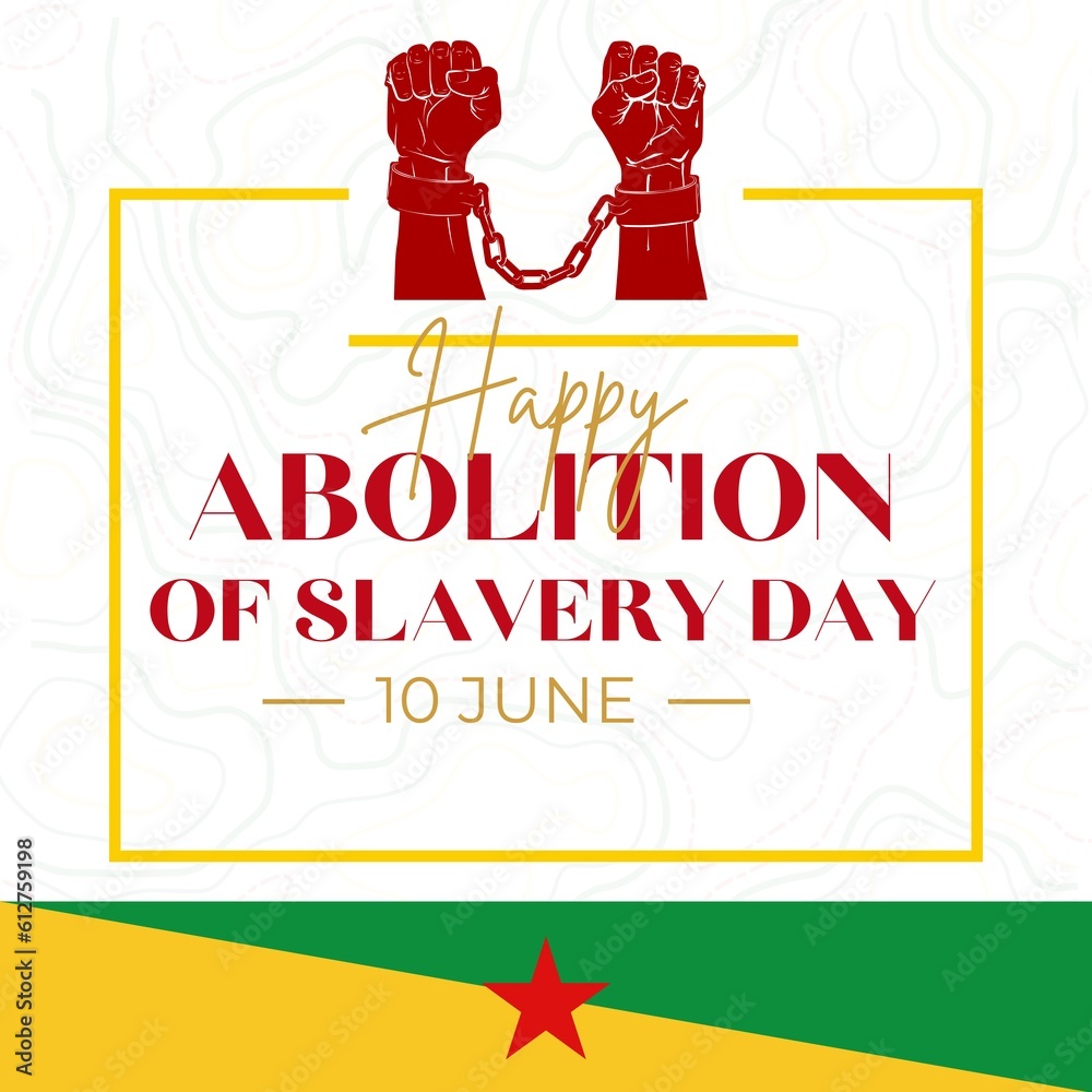 Day of Slavery Abolition Vector Illustration Stock Vector ...
