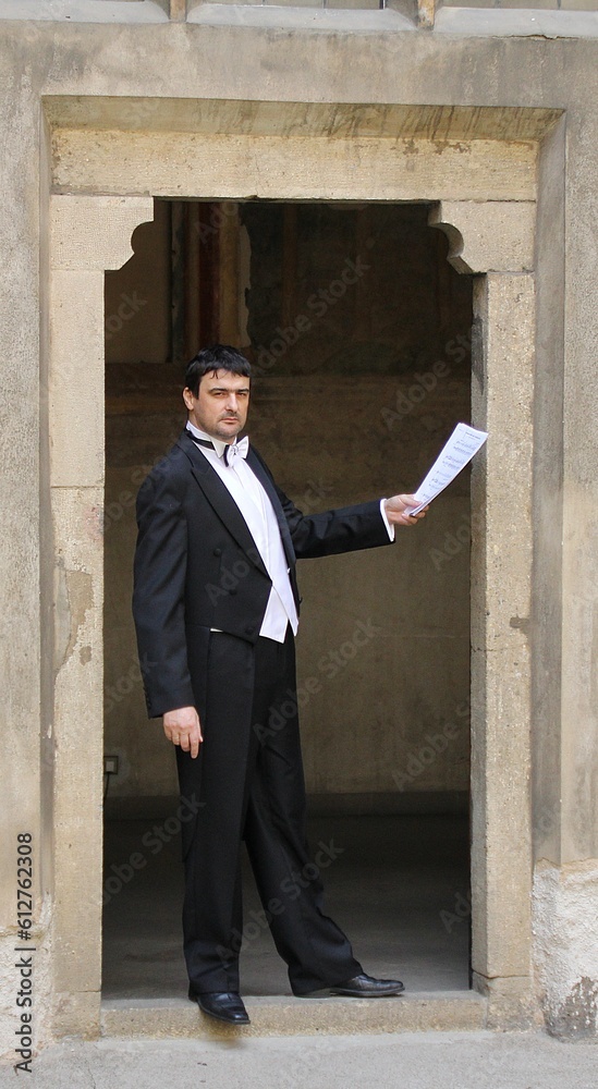 opera singer, singer, classical music concert, male voice, tenor during ...