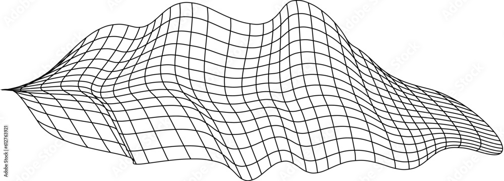 Net flying waving. Texture wave textile. Fabric square cells sea wind ...