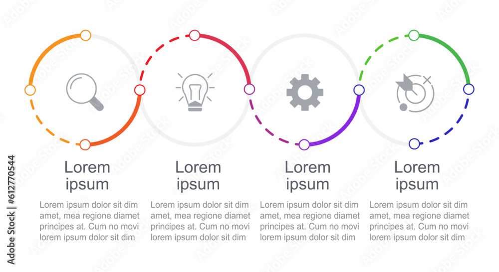 Choose development way infographic chart design template. Editable ...