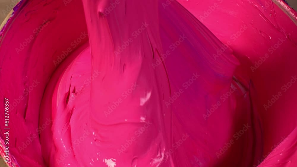 mixing a new pink color .To create a modern, eye-catching look, try ...