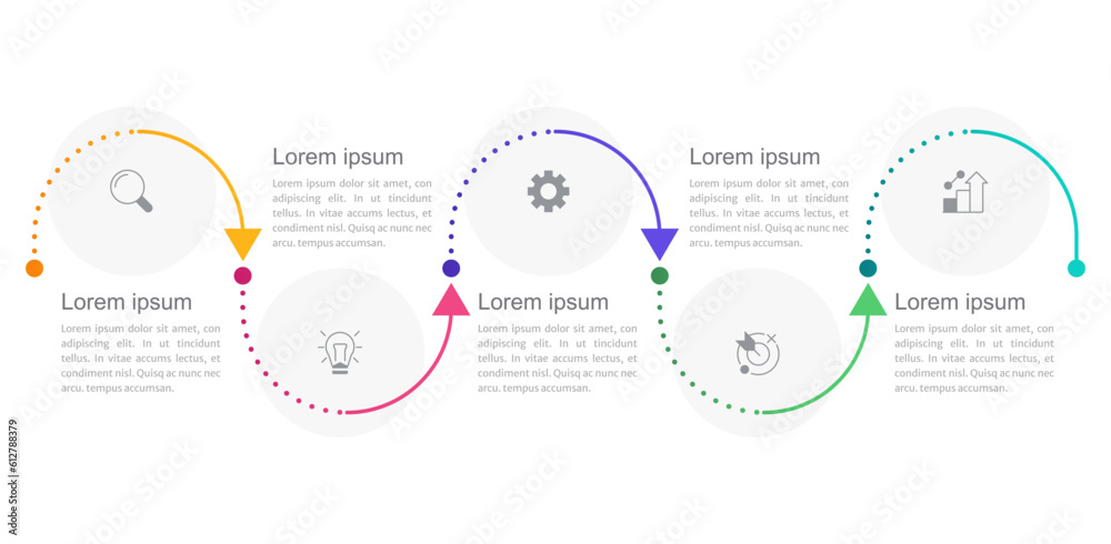 Investment Efficiency Infographic Chart Design Template Editable Infochart With Icons