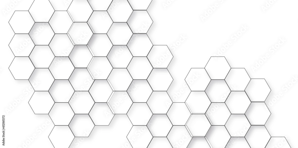 Hexagon concept design abstract technology background. Background with ...