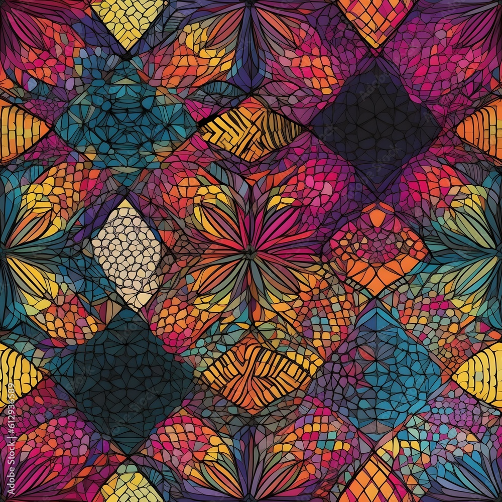 isometric patterns, adult coloring book cover, photo realistic, clean ...