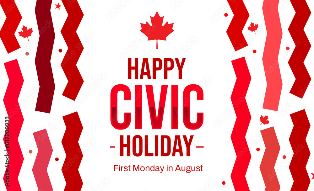 First Monday in August is celebrated as a civic holiday in Canada ...