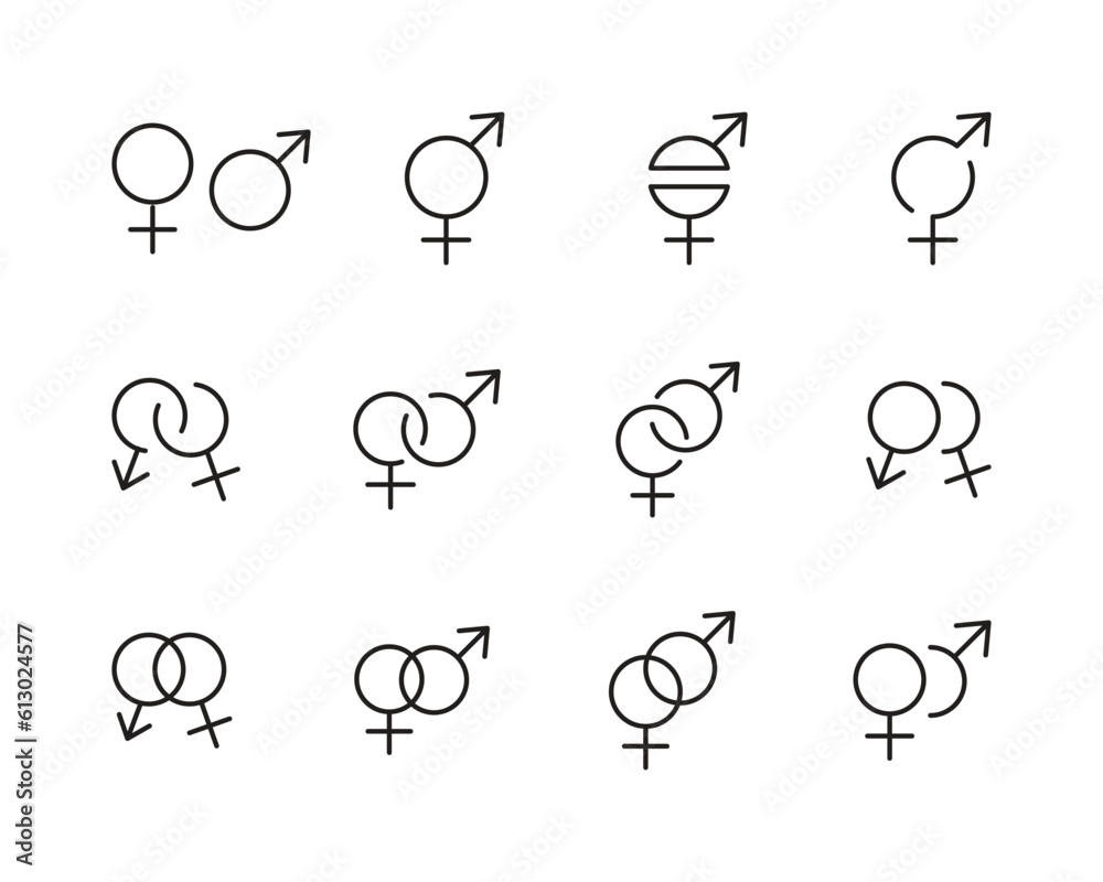 Gender Sign Icon Male And Female Man And Woman Sign Vector Symbol gender-sign-icon-male-and-female-man-and-woman-sign-vector-symbol