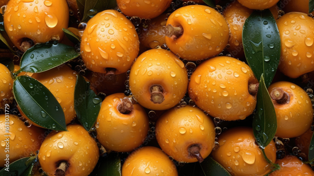 Background of Loquat , HD, Decorate with water drops, Background ...