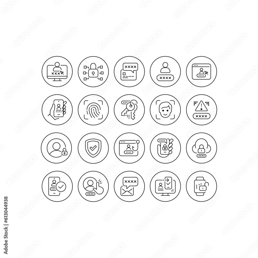 Personal access, User access icon, Account login Secure login symbol ... Personal access, User access icon, Account login Secure login symbol ...