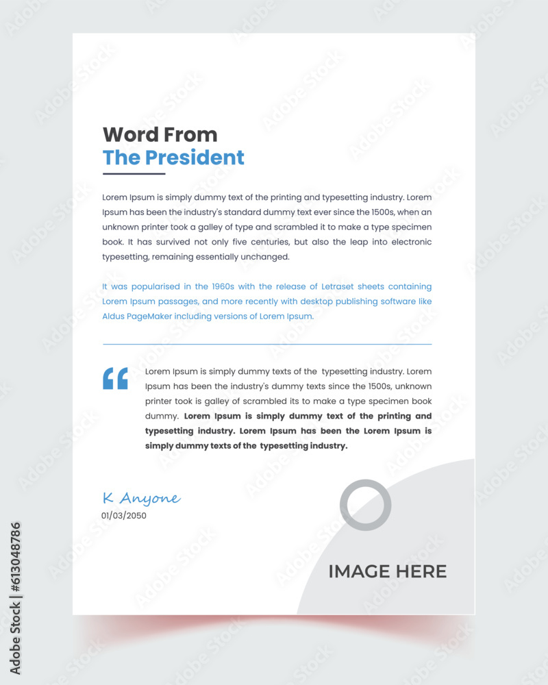 Brochure template layout design, brochure, annual report, minimal ...