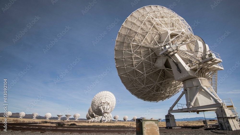 Signals from the Sky: 4K Close-Up of the Impressive Satellite Antenna ...