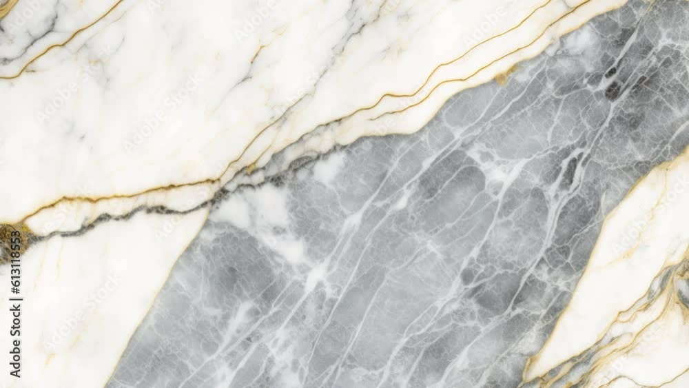 Luxury White Marble stone with gold lines background texture. Slow ...
