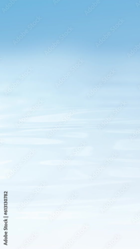 Vertical blue gradient milk liquid surface beauty care background loop ...