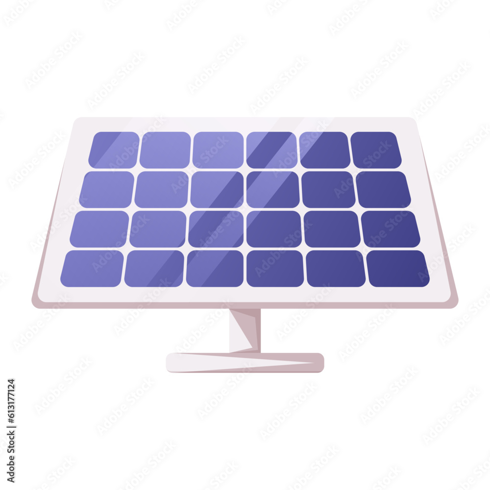 Solar panel. Alternative, eco friendly, sustainable, renewable energy ...