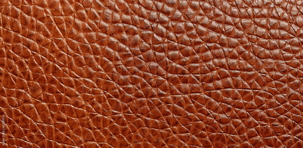 Crocodile skin Brown leather croco texture background - red brown ...