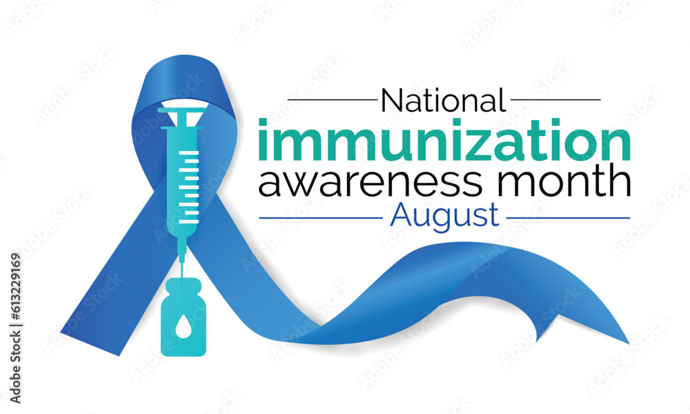 National Immunization awareness month. Background, banner, card, poster ...
