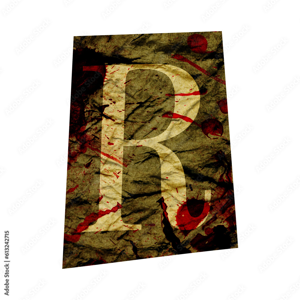 Cut out ransom alphabet letter. Blackmail Ransom Kidnapper Anonymous ...