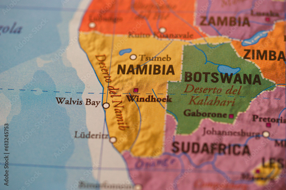 mapa kartografia geografia kraj granice Stock Illustration | Adobe Stock