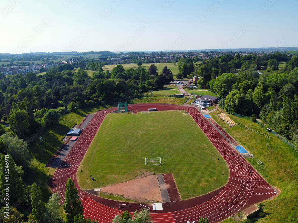 Foto de Aerial Footage of Playground stadium which is Located at ...
