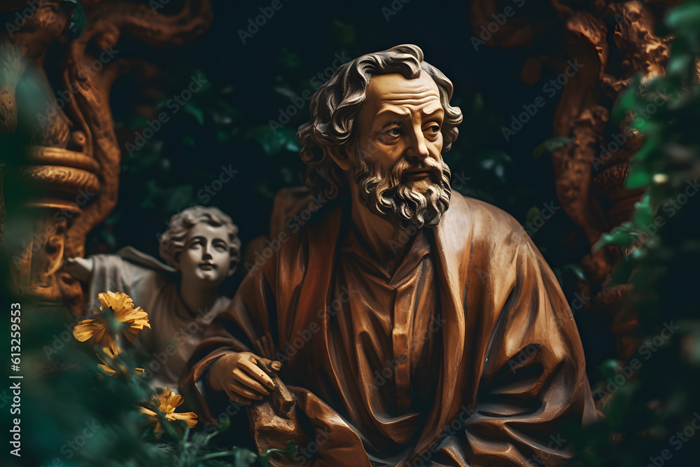 Saint Joseph St. Joseph with Jesus Christ, the Patron Saint of the ...