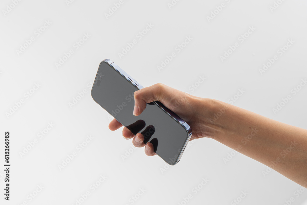 La tecnología en tu mano: Imagen premium de una mano sosteniendo un ...