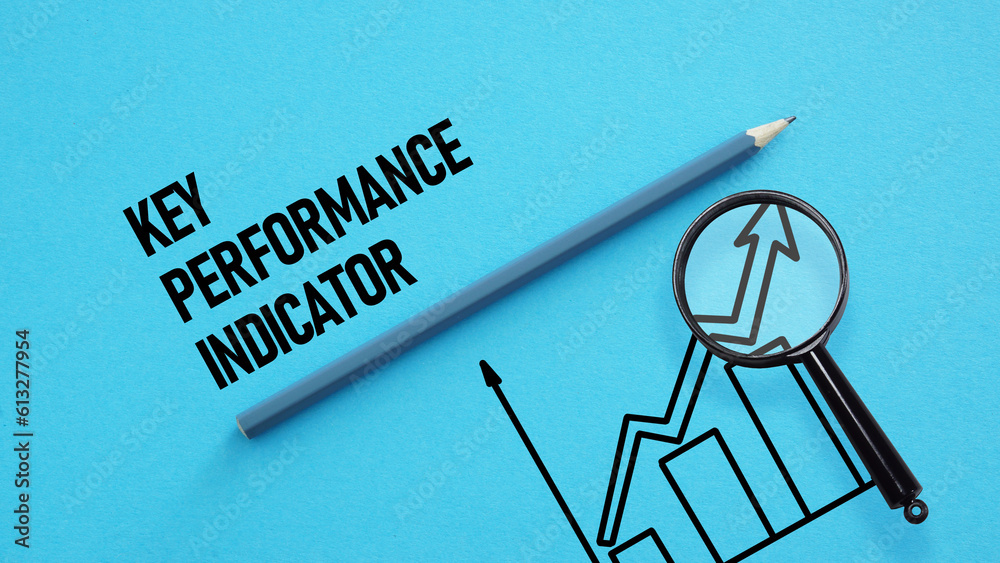 Key Performance Indicators KPI are shown using the text and picture of ...